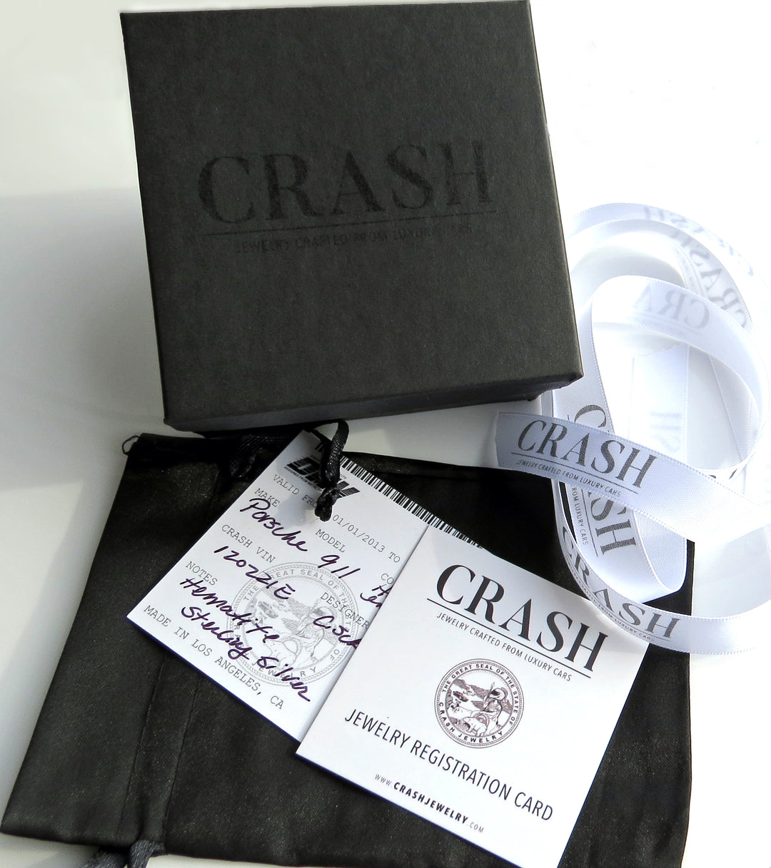 CRASH Jewelry Eco-Chic Jewelry Made from Luxury Cars