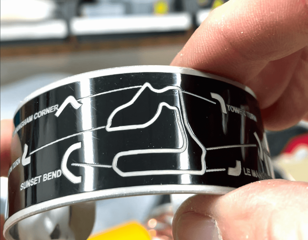 Sebring Race Track Cuff at CRASH Jewelry for only $ 165.00